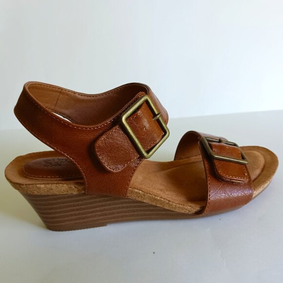 Eurosoft | Shoes | Varissa By Eurosoft Cognac Color Sandals Size 65 M ...